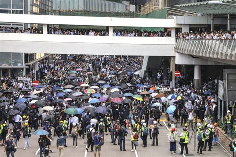 Hong Kong Protests 6 Jailed For Up To 49 Months Over Rioting In Heart