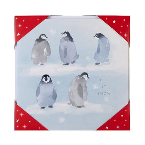 Multipack Of 10 Arctic Animals Christmas Cards Hallmark Uk