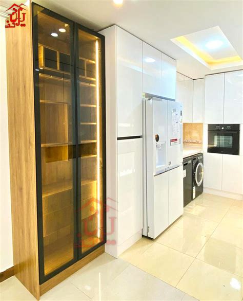 درب فریم لس شیشه ای کابینتدرب کامل فروشگاه یراق لند