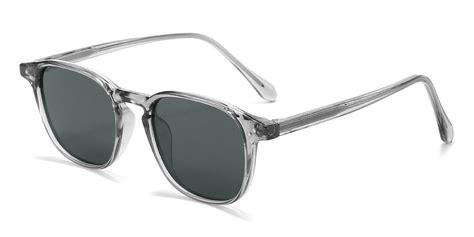 Archibald Rectangle Grey Sunglasses For Men And Women Lensmart