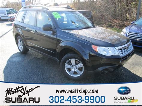 2011 Obsidian Black Pearl Subaru Forester 25 X 111687282 Photo 27