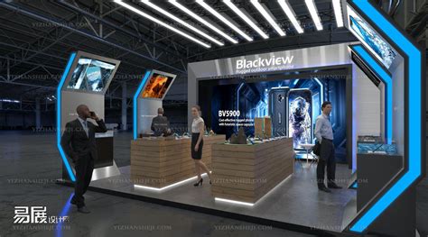 8X6海外展会展台模型 3DMAX2016 易展设计网