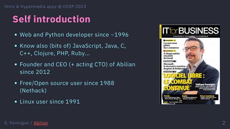 Htmx And Hypermedia Apps Speaker Deck