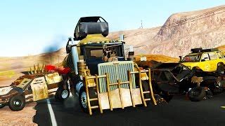 BeamNG Drive MAD MAX CHASES AND HUGE CRASHES Doovi