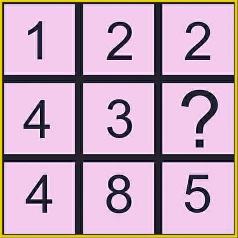 can you solve missing number puzzle number puzzles number puzzle