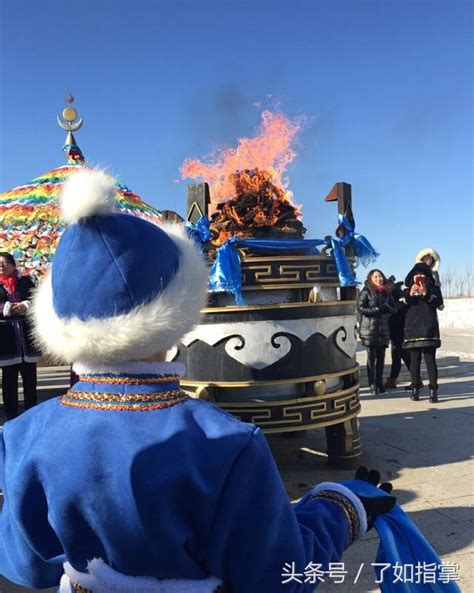 蒙古族民眾今祭火祈福 每日頭條