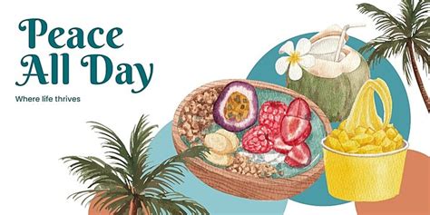 Blog Header Template With Aloha Hawaii Concept Template Download On Pngtree