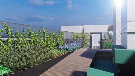 JS 빌딩 옥상정원 제안 Designfield 디자인필드