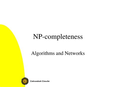 Ppt Np Completeness Powerpoint Presentation Free Download Id1340414