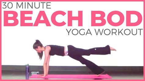 30 Minute Full Body Power Yoga Workout Beach Bod 2 Youtube
