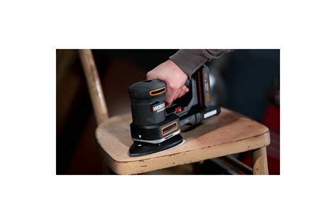 Аккумуляторная виброшлифмашина WORX WX820 - выгодная цена, отзывы ...