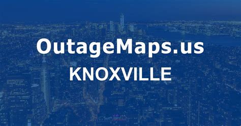 Knoxville Power Outages Map