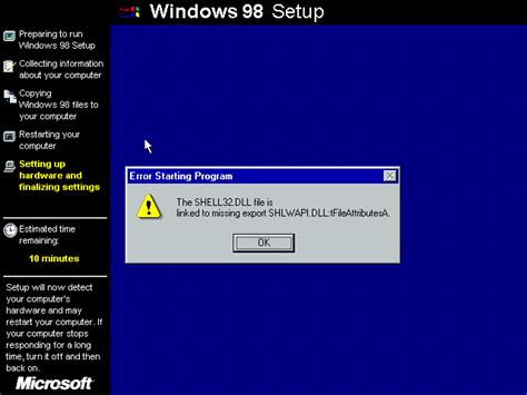 Windows 98 Install Virtualbox Explorer Error Rwindows98 Windows 98 Install Virtualbox Explorer Error Rwindows98