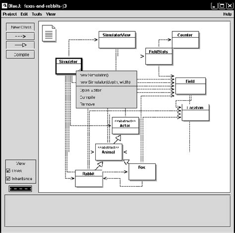 Creating An Object In BlueJ Download Scientific Diagram