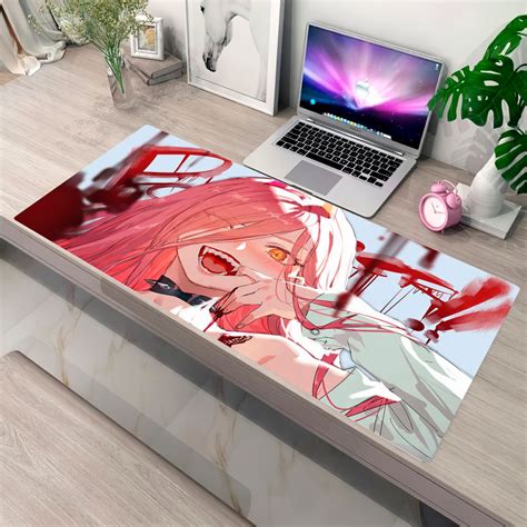 Игровой коврик для мыши Большой компьютерный коврик, XL, белый, светло ...