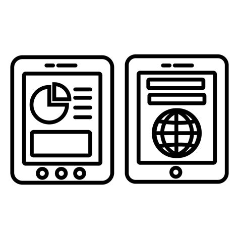 Simple Pictogram Icon Outline Concept Vector Art At Vecteezy