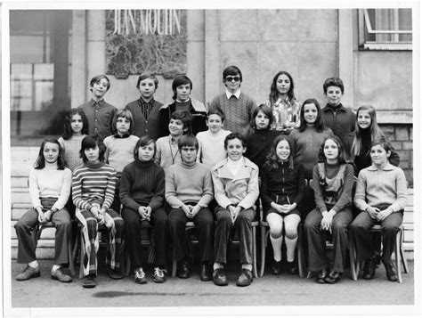 Photo De Classe 5°ii De 1973 Collège Jean Moulin Copains Davant