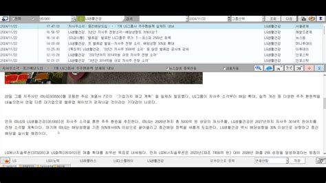 Lg생활건강 배당성향 30이상 상향 Lg생활건강주가전망 Youtube