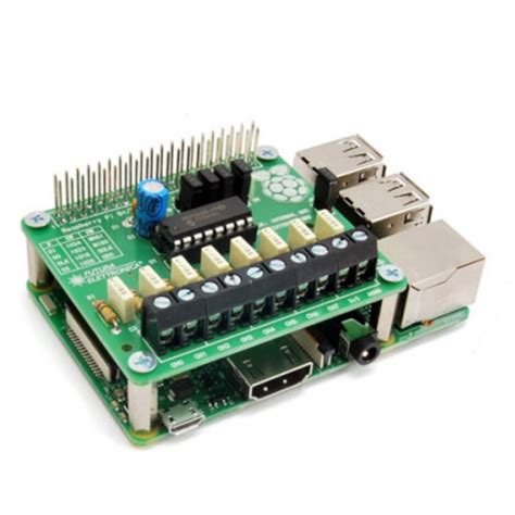 Hat 8ch Adc 10bit For Raspberry Pi