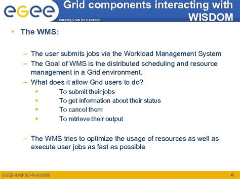 Enabling Grids For E Scienc E Enabling Grids E Scienc