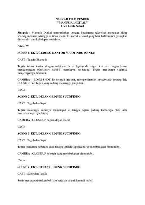 Detail Contoh Script Film Dokumenter Koleksi Nomer 2