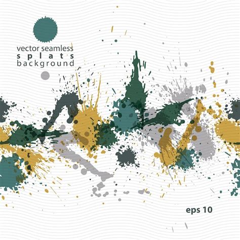 premium vector colorful splattered web design repeat pattern art ink