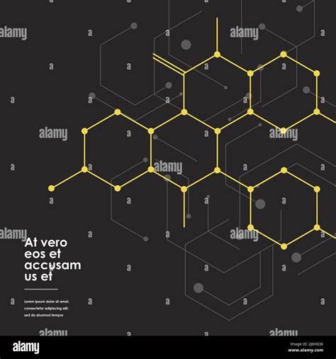 Connection Structure On Vector Science Background Abstract Polygonal