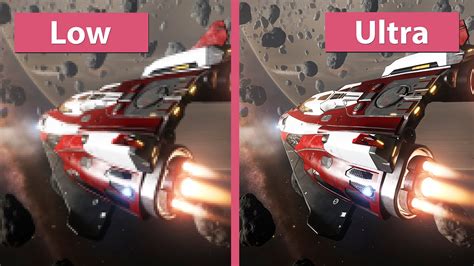 Elite Dangerous PC Low Vs Ultra Graphics Comparison 60fps FullHD