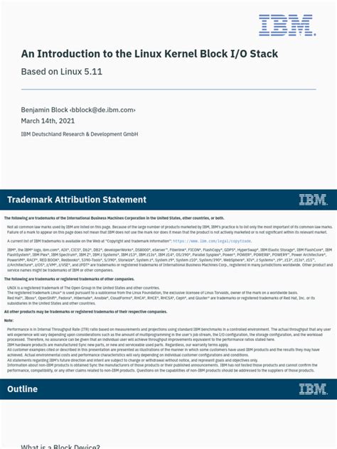 An Introduction To The Linux Kernel Block Io Stack Based On Linux 511