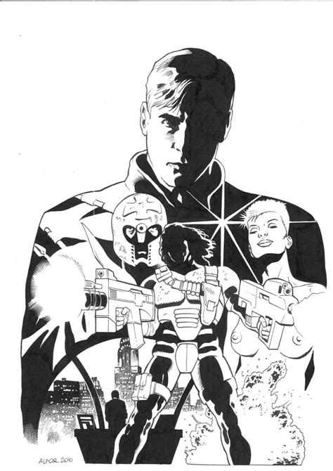 Lazarus Ledd Illustrazione Avalon Comic Art