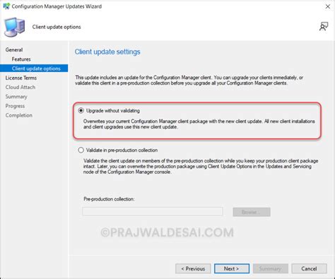 Sccm 2403 Upgrade A Step By Step Guide Prajwal Desai