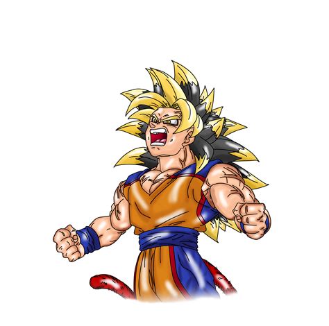 Ssj5 Goku Dbna Render By Nassif9000 On Deviantart