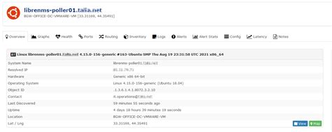 Device Name Not Showing In The Title Of The Devices Overview Only Location Help Librenms