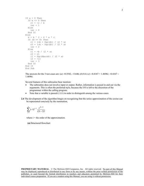 Numerical Methods For Engineers 6th Edition Chapra Solutions Manual