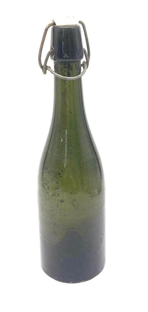 Ww2 German Small Luftwaffe “plop Top” Brown Beer Bottle Auction