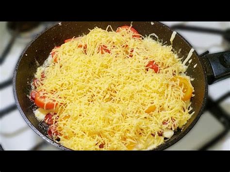 Пицца на сковороде за 5 минут рецепт