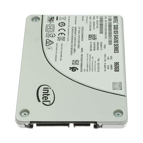 Intel SATA SSD D3-S4510 Series 960GB SATA 6G 2.5" - J80327-001 ...