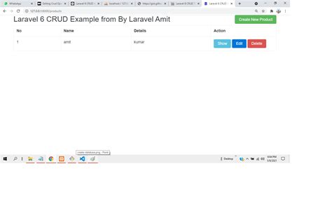 Crud Operation In Laravel Scmgalaxy