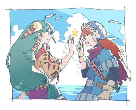 Feena And Justin Grandia And 1 More Drawn By Michibata65 Danbooru