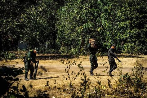 ကျိုက်ထို၊ အင်္ဂဘိုကျေးရွာအနီးတွင် စစ်ကောင်စီတပ်နှင့် Knla ပူးပေါင်းတပ်ဖွဲ့ တိုက်ပွဲဖြစ်ပြီး စစ