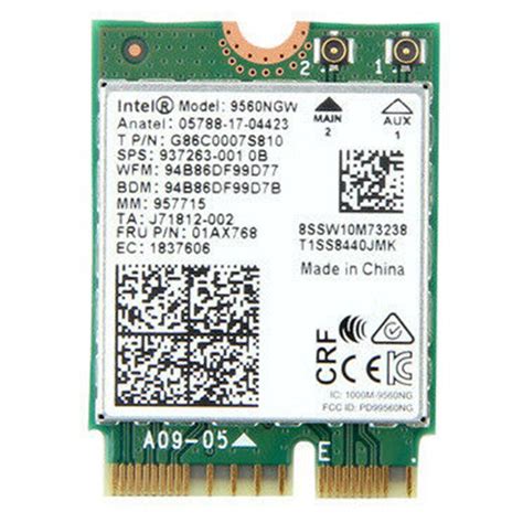 BH tháng Card Intel WiFi Bluetooth AX AX AX AC NGW