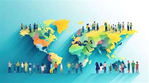 World Population Day Illustrations Generated From Population