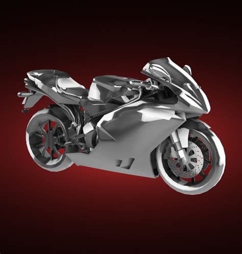 Stl Datei Mv Agusta F4 Tamburini・3d Druckbares Modell Zum Herunterladen