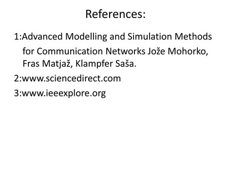 Ppt Computer Network Modeling And Simulation Powerpoint Presentation