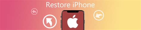 [detailed Guide] What Does Restore Iphone Mean