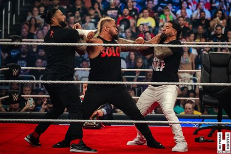 Exclusive Jake Mcgraths 360 Photo Coverage Roman Reigns And Jey Uso Agree To Tribal Combat