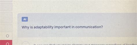 Al Why Is Adaptability Important In StudyX