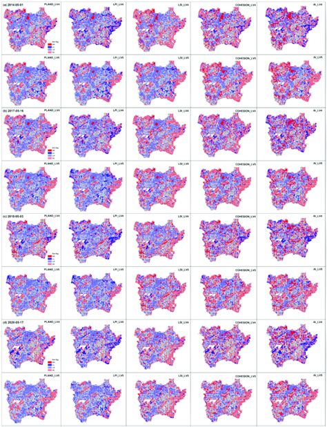Local Indications Of Spatial Association LISA Cluster Maps Between
