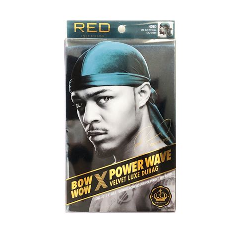 Red By Kiss Bow Wow Edition Velvet Luxe Power Wave Durag Hd72