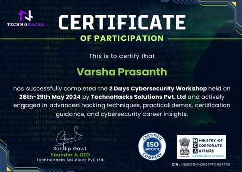 I Am Thrilled To Announce That I Have Completed The Cybersecurity
